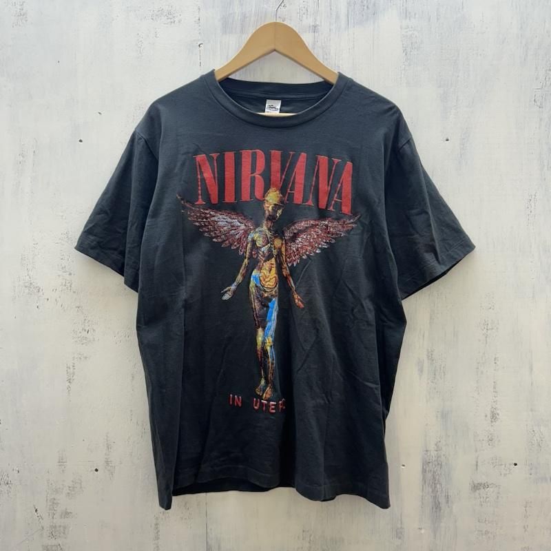 USED 古着 Tシャツ 半袖 BUNNY RABBIT NIRVANA ニルバーナ バンT TOUR TEE - メルカリ