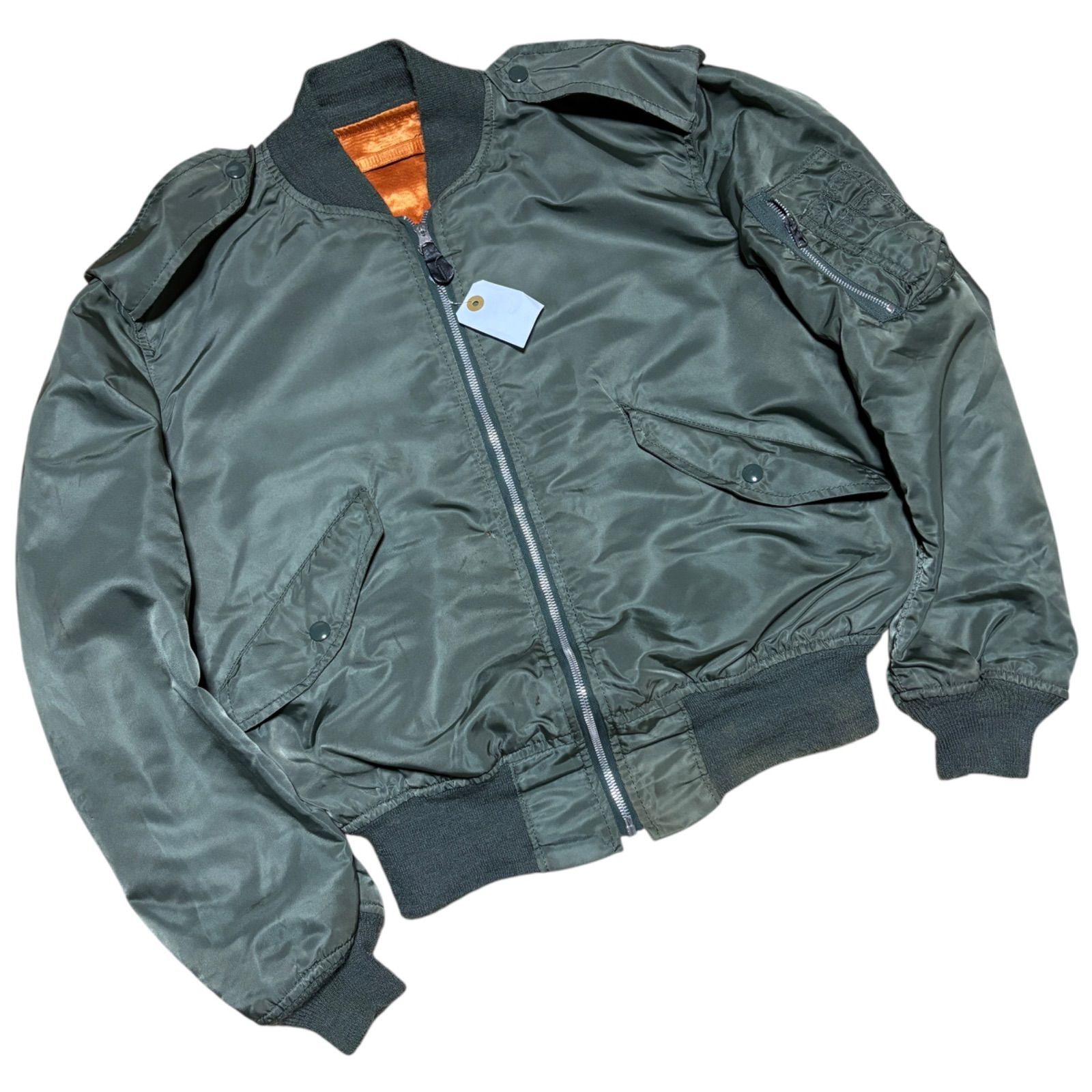 【Military】70s ALPHA INDUSTRIES L2B Flight Jacket "Large Size" - メルカリ