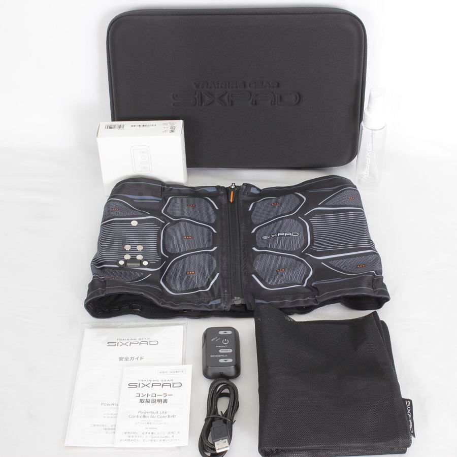 【美品/正規品】MTG シックスパッド パワースーツ コアベルト SE-BC00B-M Mサイズ SIXPAD Powersuit Core Belt 本体 - メルカリ