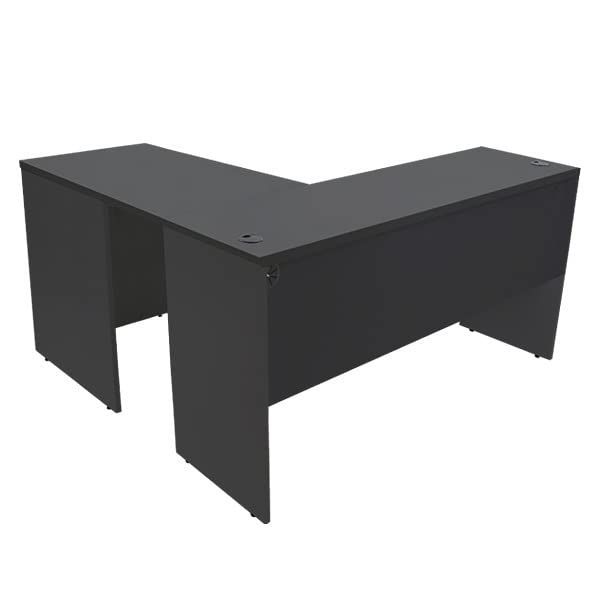 ワークデスク L字型 約W140×D145×H73.5 幕板 ゲーミングデスク L字デスク L型 サイドデスク 連結 オフィスデスク ...