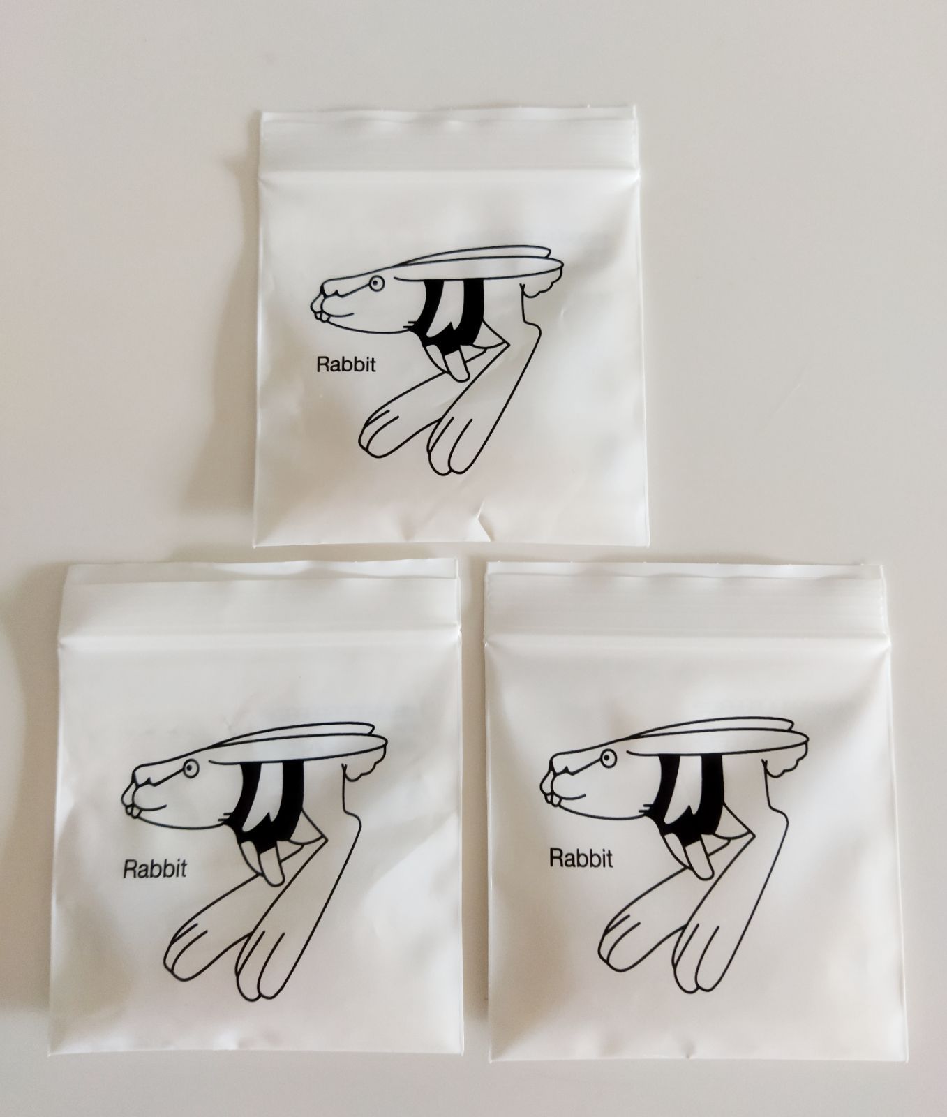 新品 矯正用 ゴム Rabbit Zoo Pak 4.76mm 3袋セット (1袋100個入り) - メルカリ