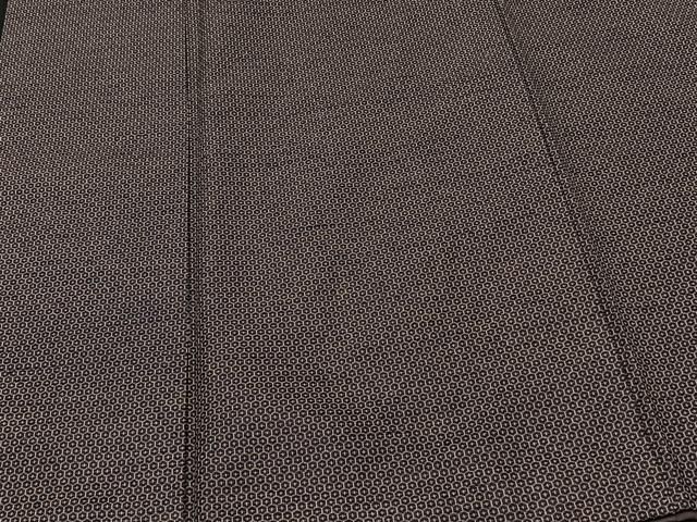 平和屋着物□男性 お召 アンサンブル 亀甲柄 正絹 逸品 CAAT2426xi