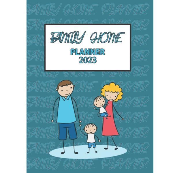 FAMILY HOME PLANNER 2023: 2023 Work Week Calendar, Register Wish List ...