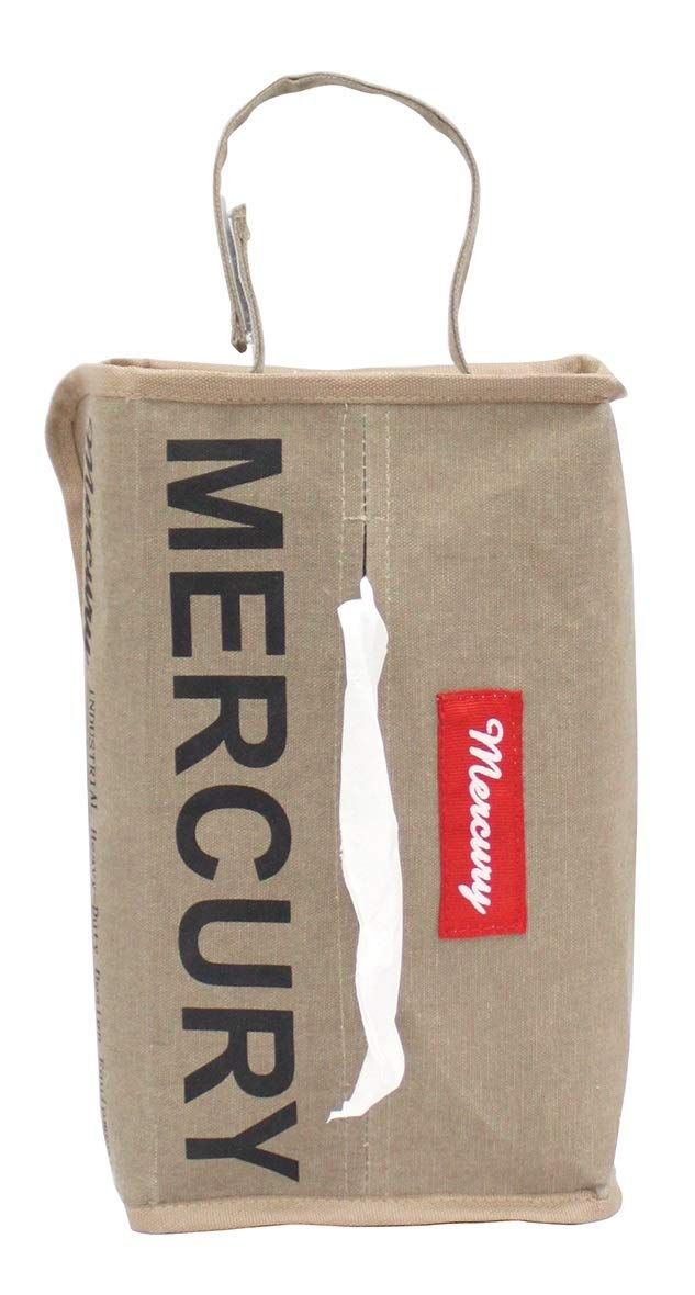 【即納】キーストーン(Key Stone) ティッシュケース サンドベージュ W27×D14.5×H8cm マーキュリー キャンバス NEW ...