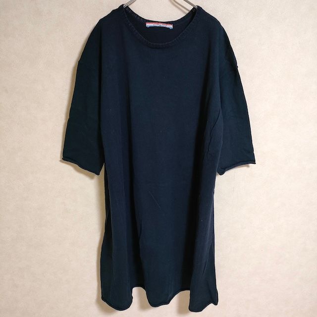 umii 908/45R/45rpm コットンニットワンピース サイズ0 ワンピース ネイビー レディース ウミフォーティーファイブアールピーエム【中古】4-0421M - メルカリ