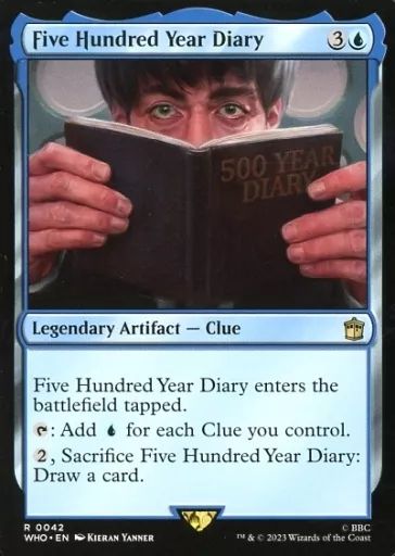 【中古】マジックザギャザリング 0042[R]：【WHO】Five Hundred Year Diary/500年日記 - メルカリ