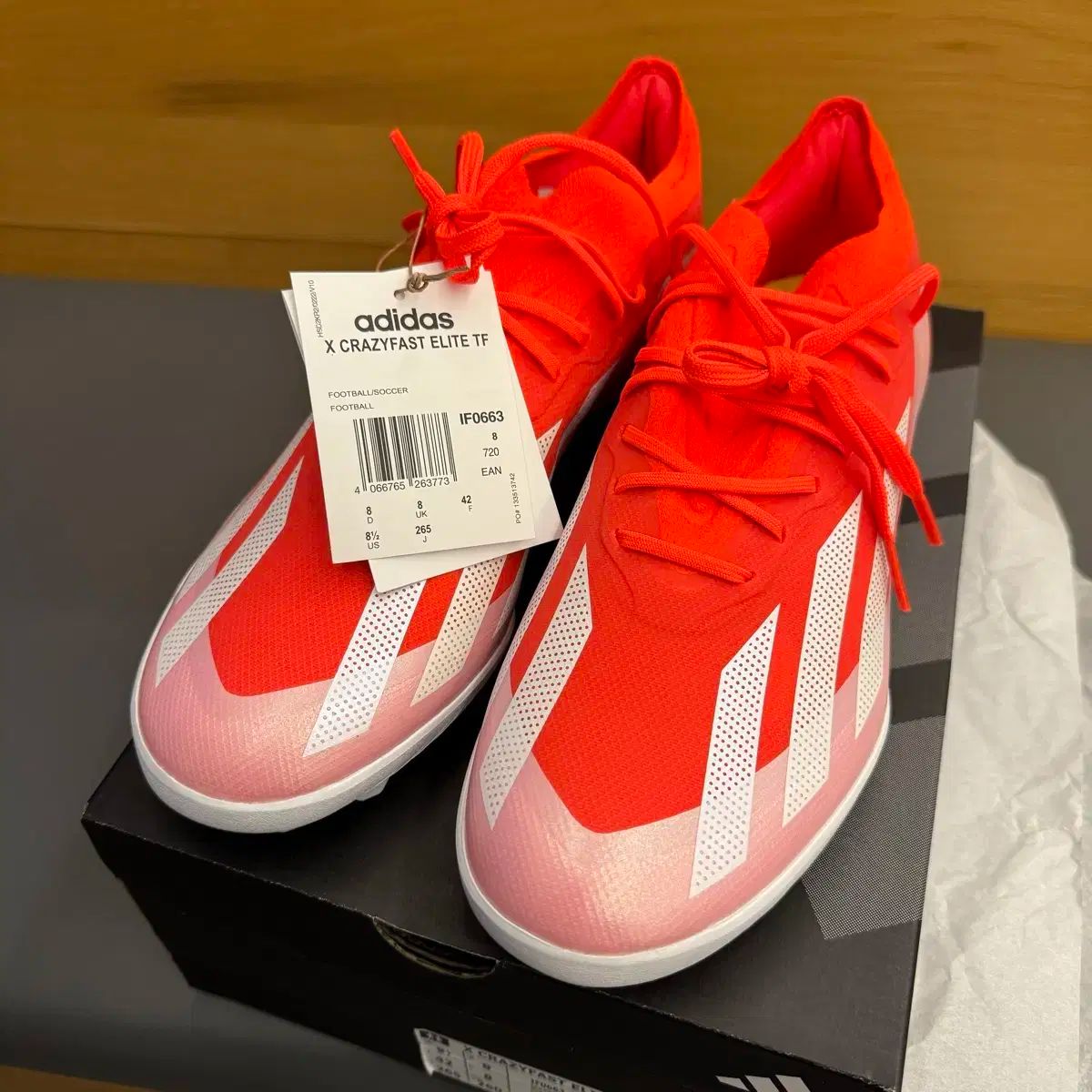 【雷市場（ポンジャン）商品韓国直送】 adidas(アディダス) クレイジー・ファスト エリート tf 265 - メルカリ