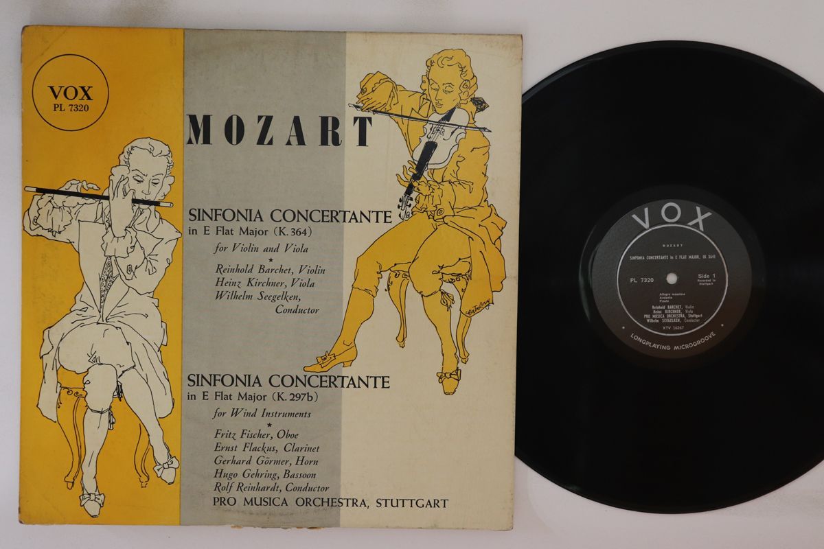 米LP Reinhold Barchet, Heinz Kirchner, Wilhelm Seegelken, Fritz Fischer ...