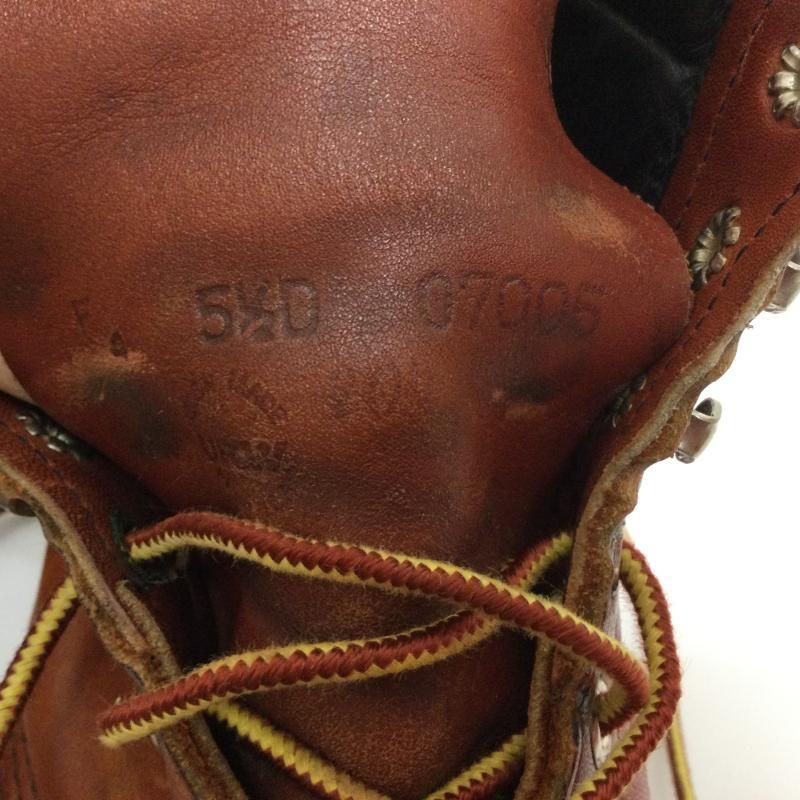 RED WING 204 スーパーソール モックトゥ ワークブーツ Dワイズ - メルカリ