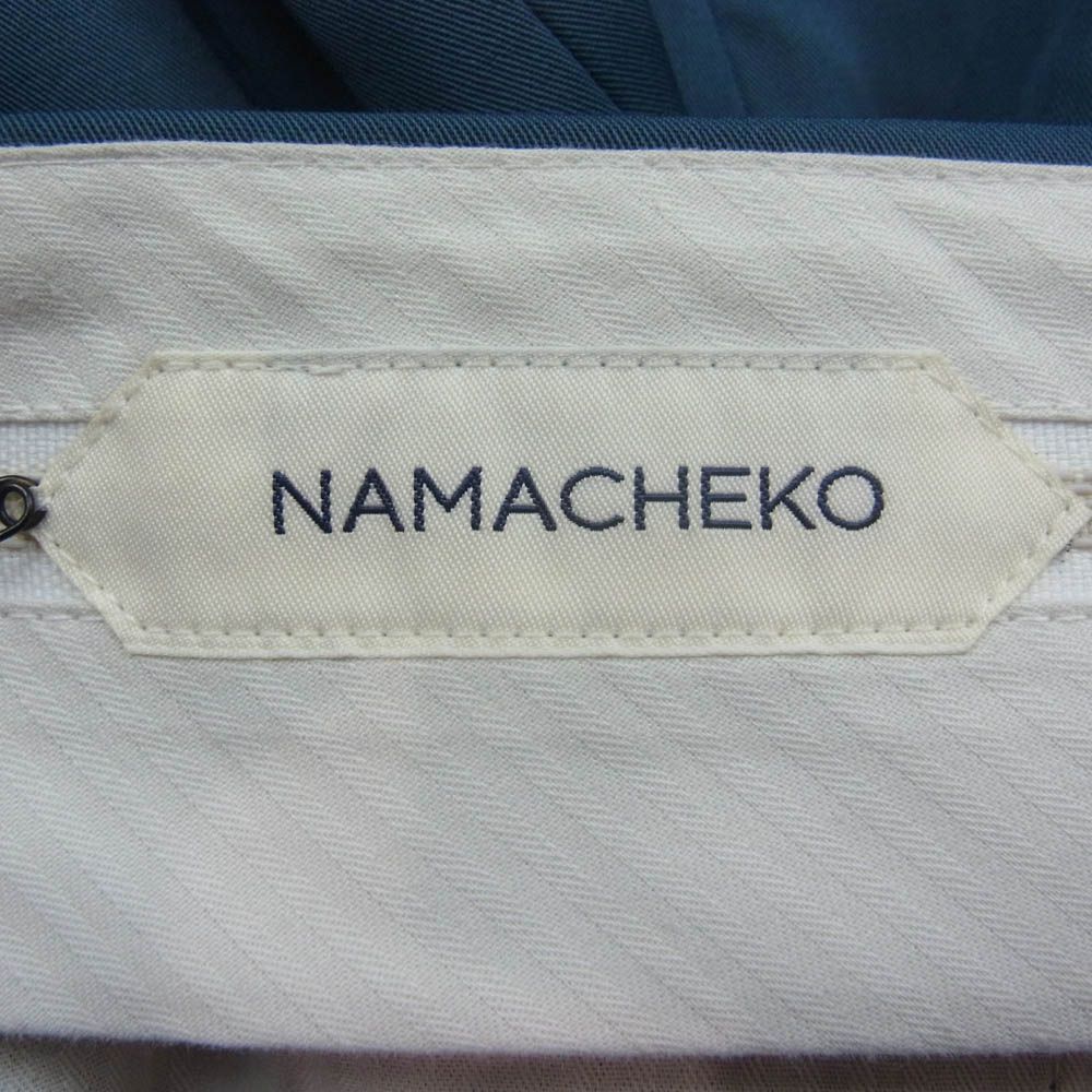 ナマチェコ NAMACHEKO TUUWA TROUSERS スラックス パンツ ナマチェコ NAMACHEKO TUUWA TROUSERS スラックス パンツ