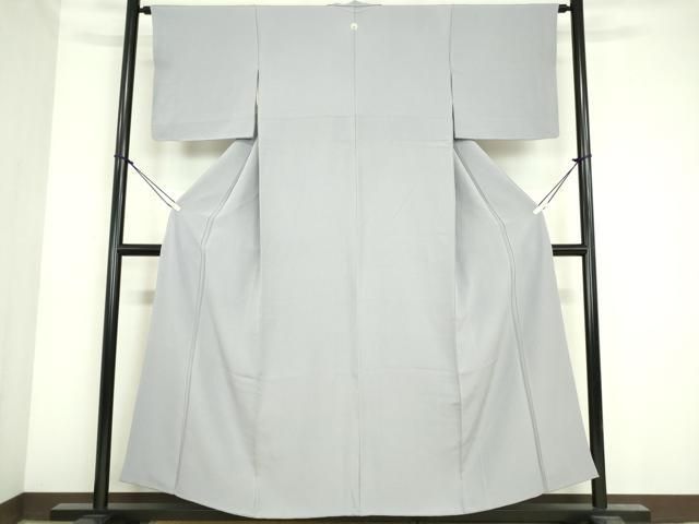 平和屋着物▽上質な色無地 単衣 芥子色 正絹 逸品 BAAS8278hv 平和屋