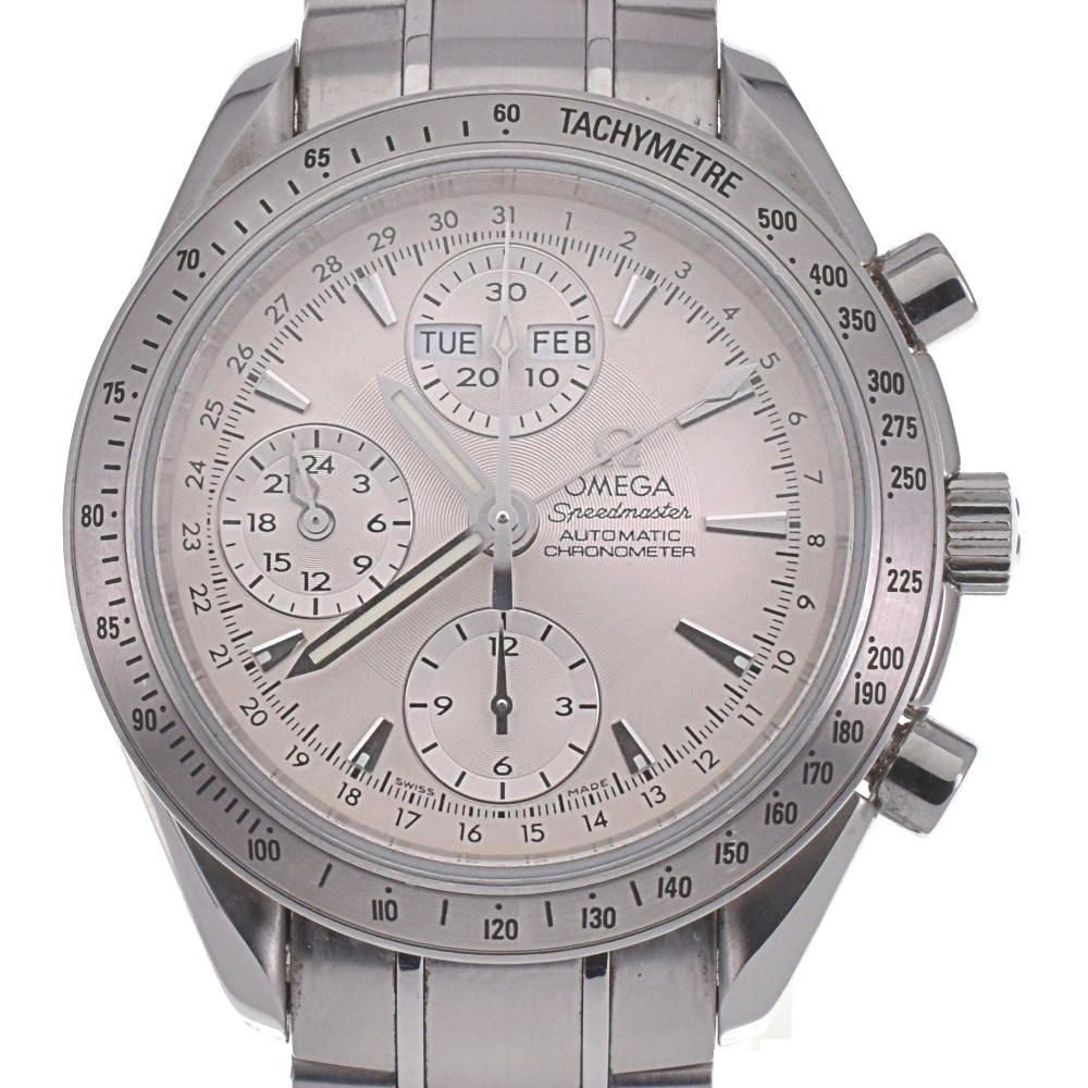 オメガ OMEGA 3221.30 スピードマスター トリプルカレンダー クロノグラフ 自動巻き メンズ良品箱付き C#130740 - メルカリ
