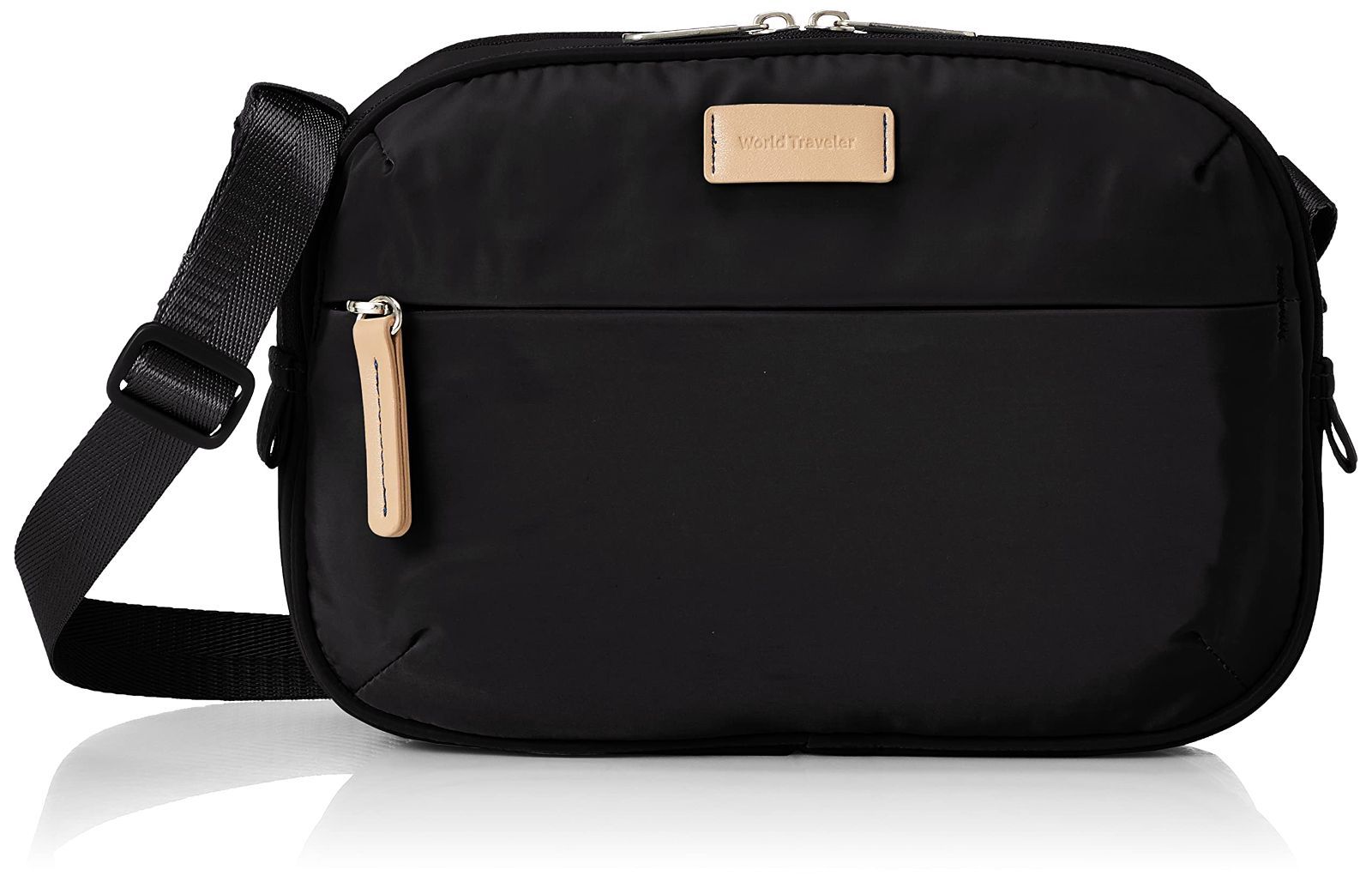 ブラック [ワールドトラベラー] ショルダーバッグ 軽量 8インチタブレット収納可 小さめ No.10841 レディース ブラック - メルカリ