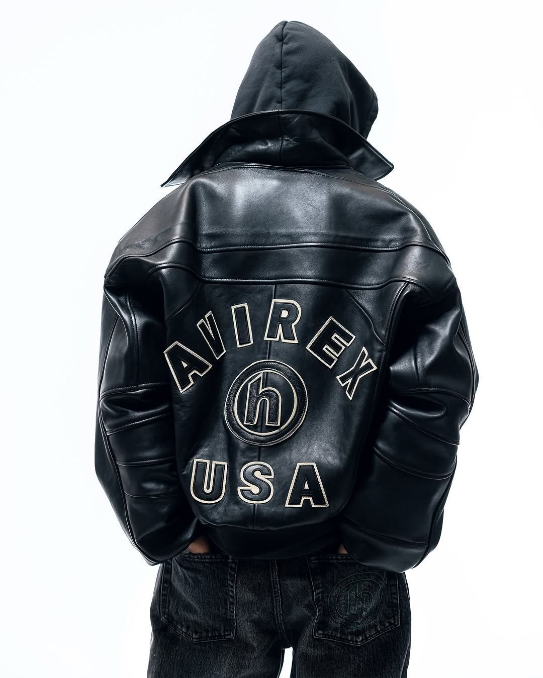 【レア：生産数5着のみ/新品】HIDDEN NY x AVIREX Leather Bomber Lサイズ - メルカリ