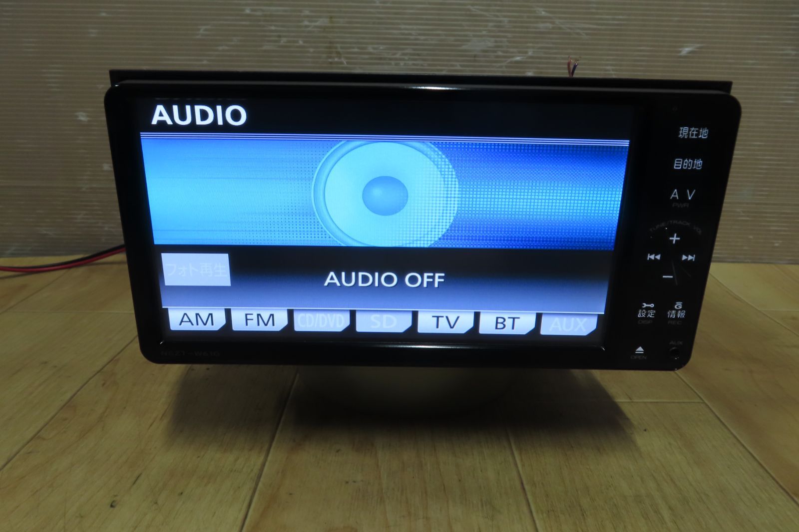動作保証付★V9513/トヨタ純正 NSZT-W61G SDナビ 地図2019年 地デジフルセグ Bluetooth内蔵 CD DVD再生OK 本体のみ - メルカリ