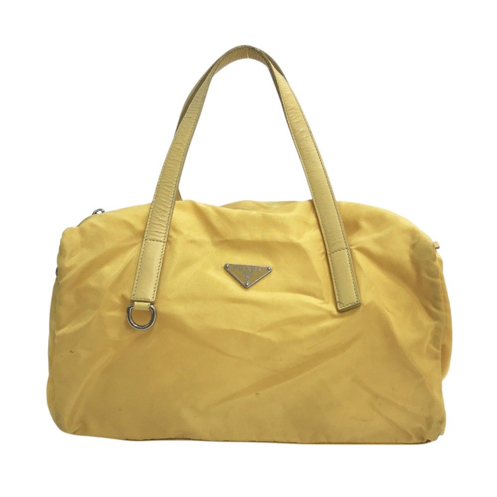 PRADA プラダ ナイロン トートバッグ イエロー系 [240101403284] - メルカリ