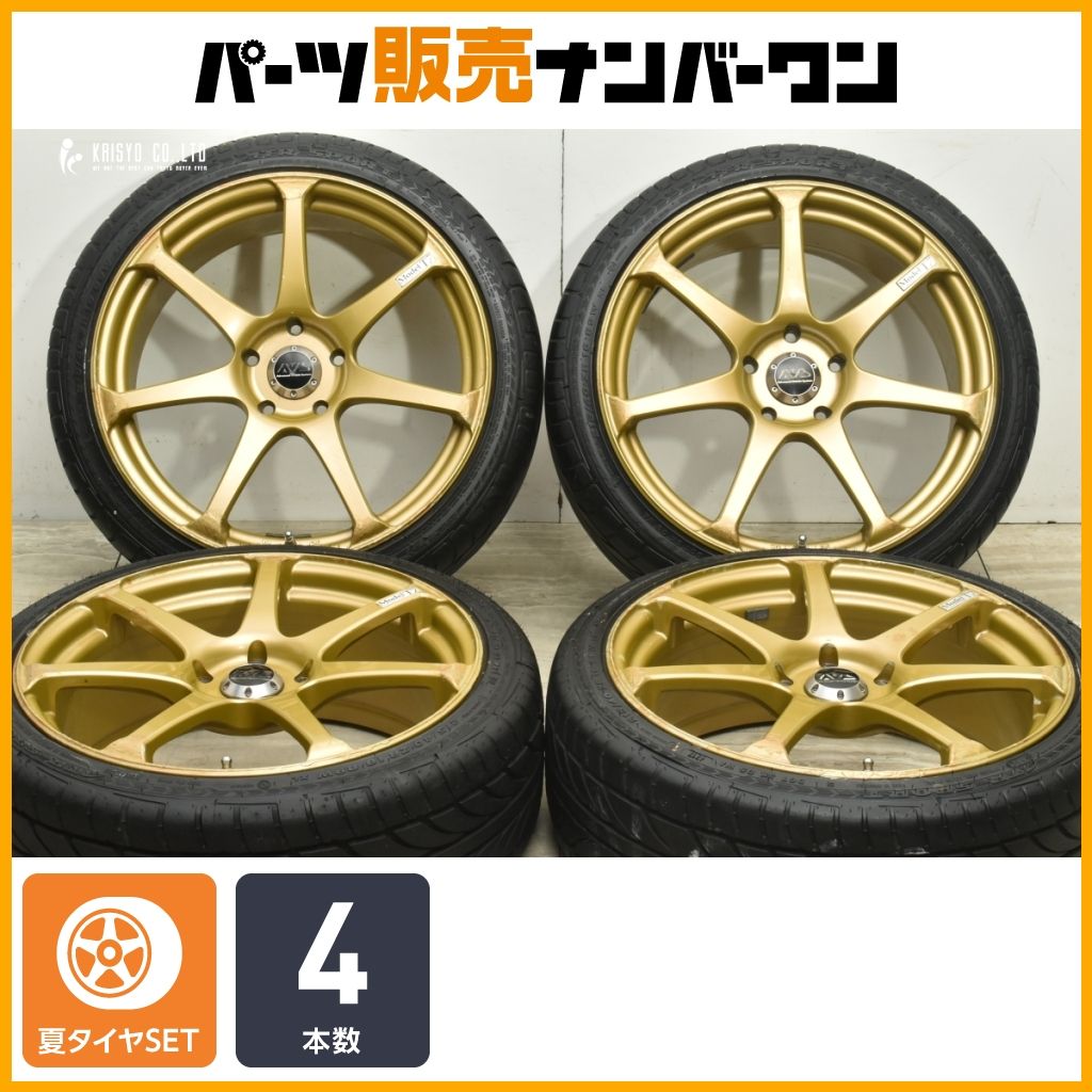 【交換用に】AVS MODEL T7 18in 7.5J +50 PCD114.3 ATRラジアル ATRスポーツ 215/40R18 チェイサー アルテッツァ シビック インテグラ - メルカリ