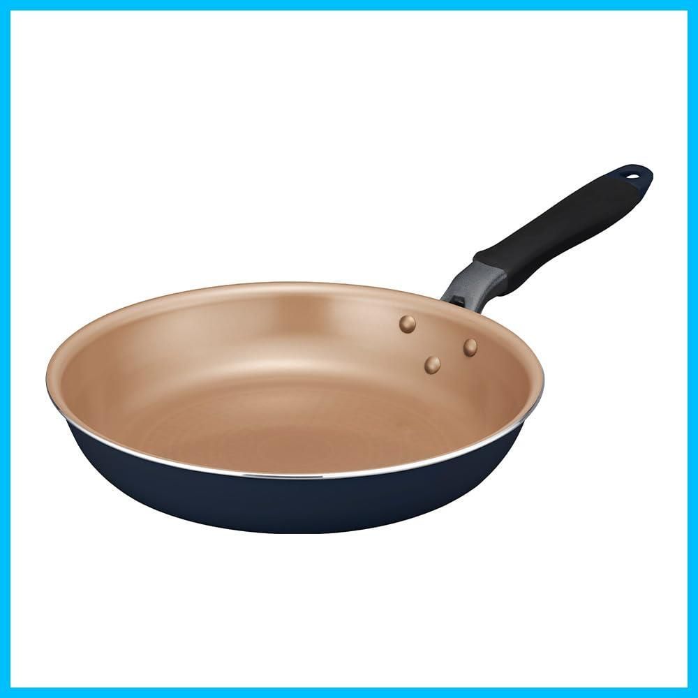 【在庫セール】浅型 オール熱源対応(IH対応) 26㎝ 【500日】 こげつきにくいフライパン フライパン PFOA エバークック フリー ネイビー 【長く使えるフライパン】 ドウシシャ - メルカリ