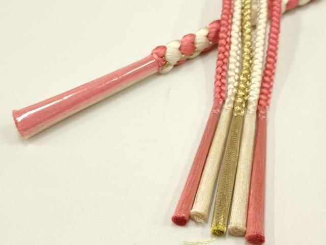 平和屋着物○和装小物 振袖用帯締め 装飾 つまみ細工 ラインストーン