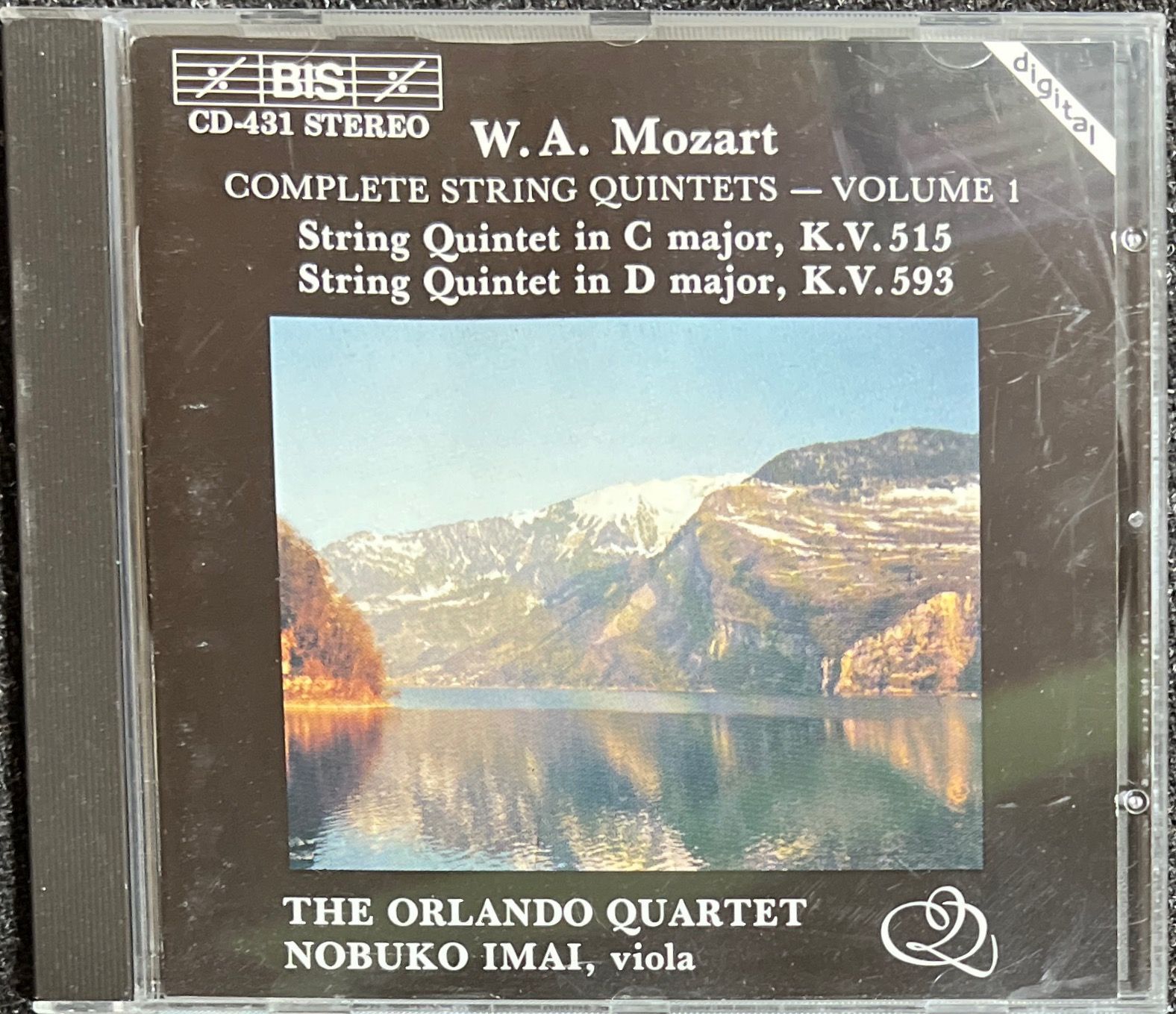 モーツァルト 弦楽五重奏曲全集 第1巻 オルランド四重奏団 / 今井信子 Mozart / Complete String Quintets Volume 1 / The Orlando ...