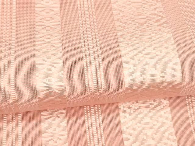 平和屋着物＊夏物 本場筑前博多織 八寸名古屋帯 紗献上 正絹 逸品