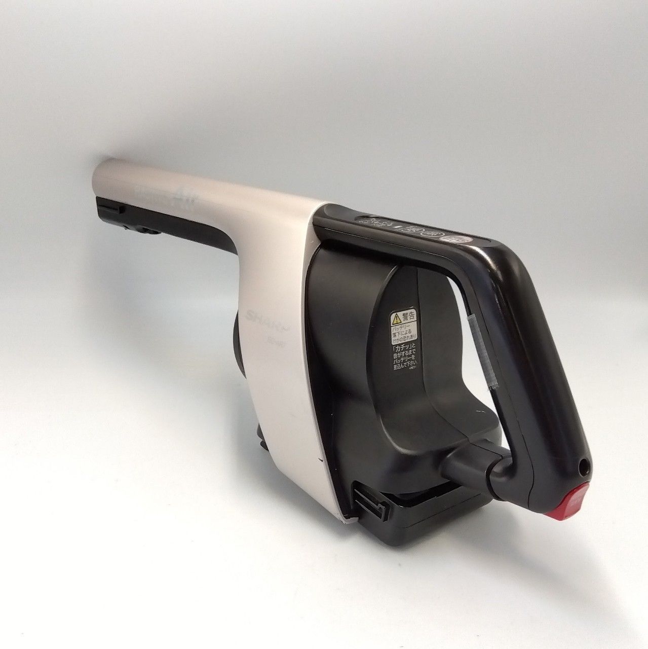 【動作テスト:標準モード58分稼働】 SHARP（型番：EC-AR7-N）（製造年度：2022） 本体のみ 掃除機 シャープ スティック サイクロン コードレス 中古 （色：黒 ブラック 金 ...