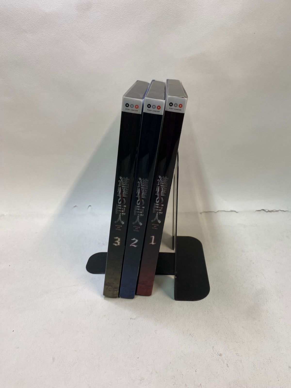 進撃の巨人【DVD3組セット】状態：非良 - メルカリ