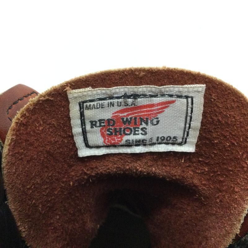 RED WING 204 スーパーソール モックトゥ ワークブーツ Dワイズ - メルカリ