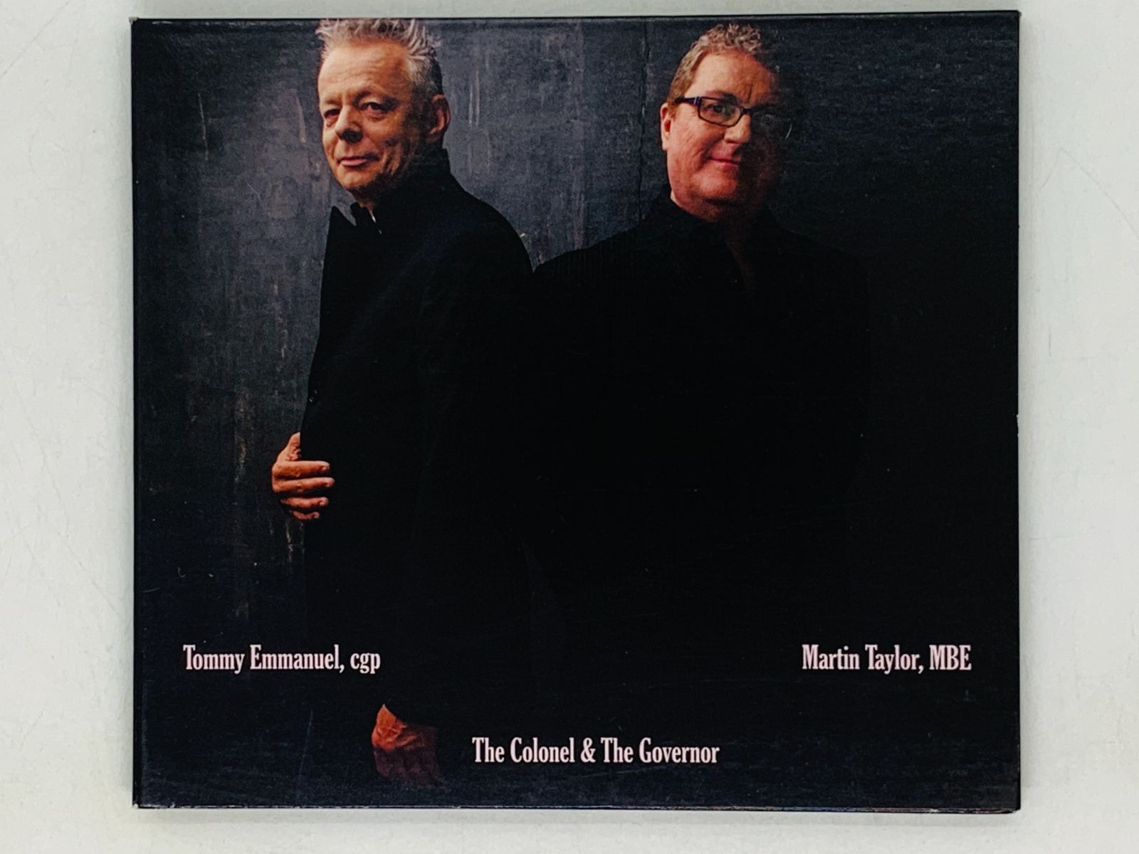 CD The Colonel & The Governor / Tommy Emmanuel cgp / Martin Taylor MBE ...