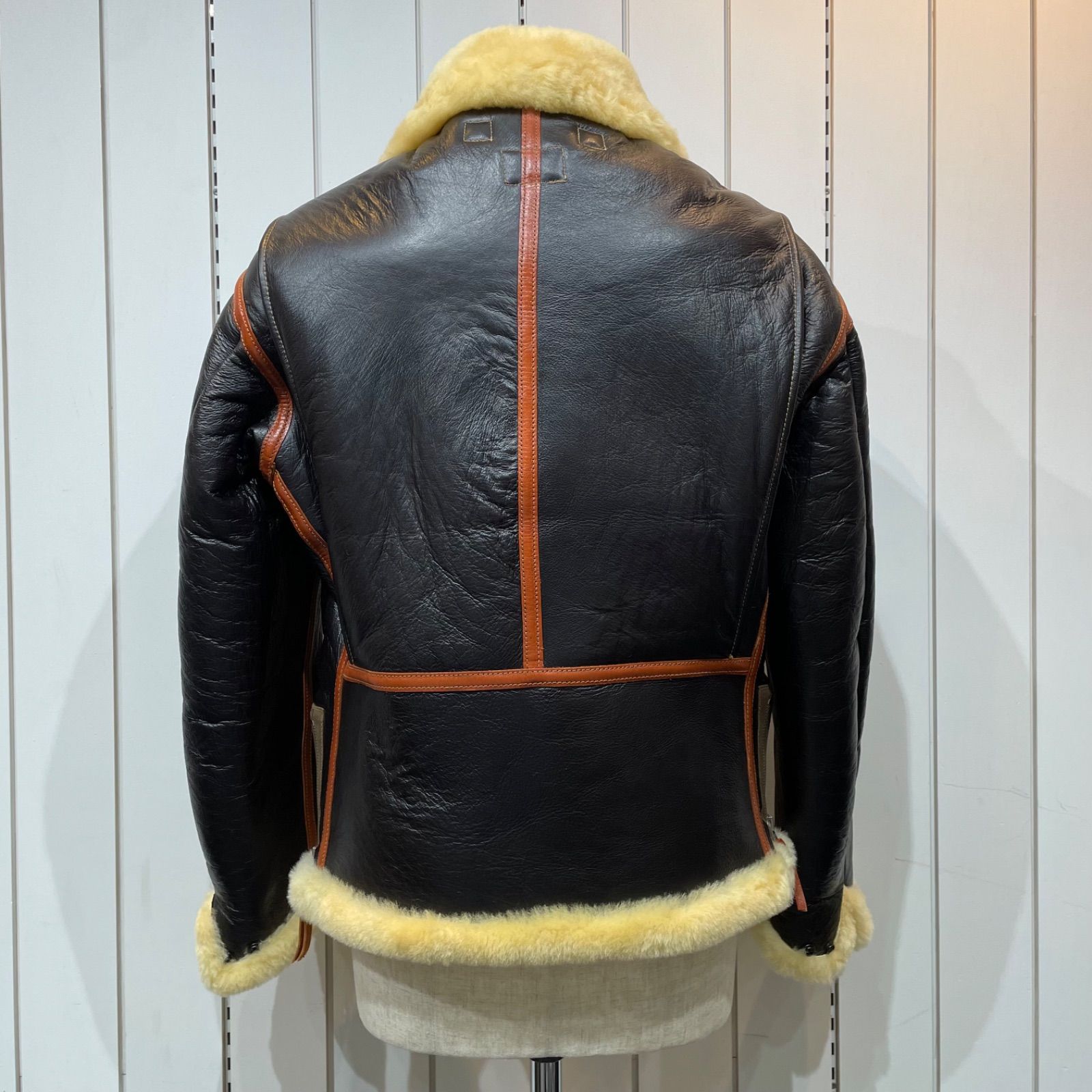 BUZZ RICKSON'S（バズリクソンズ） レザーフライトジャケット "BUZZ RICKSON CLOTHING CO."【F00071 ...