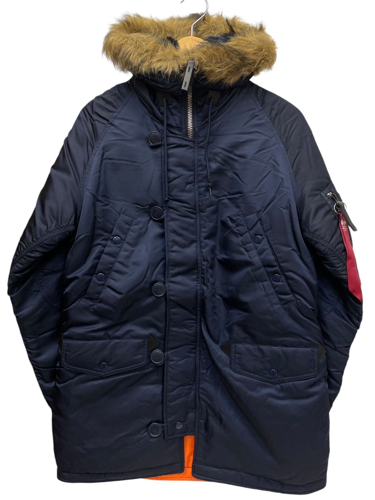 ALPHA INDUSTRIES (アルファ) N-3B フライトジャケット Slim Fit USAF GEN1 MJN31210C1 S ネイビー メンズ/045 - メルカリ