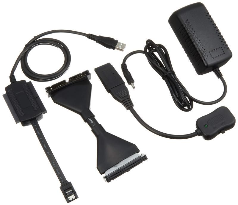 タイムリー HDDをUSB SATA&-IDE-USB2.0変換アダプタケーブル UD-500SA - メルカリ