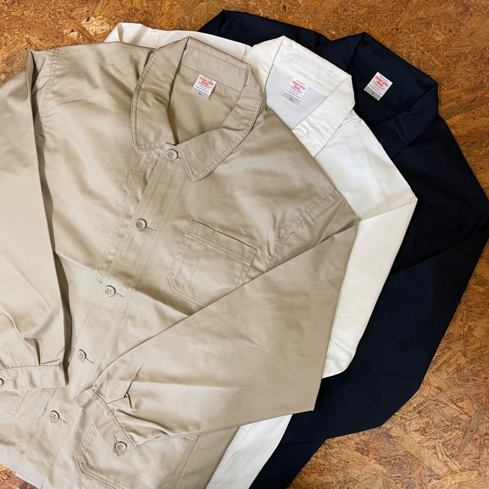 United Athle ユナイテッドアスレ 7452-01 T/C カバーオール ジャケット - メルカリ