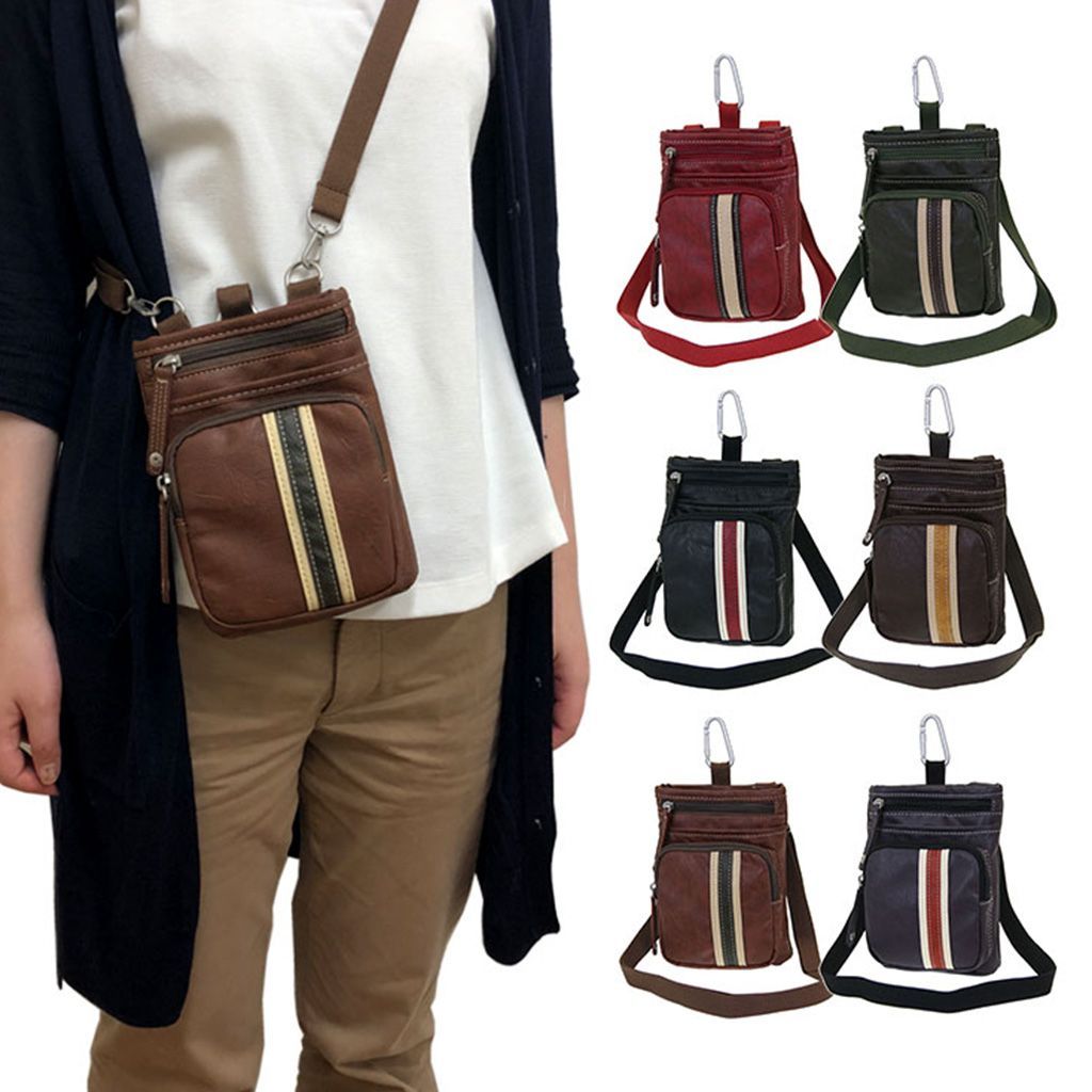 3WAYシザーバッグ 1E37 [CUBIC CORE キュービックコア] ショルダー 合皮 かっこいい カラビナ付 ベルトループ付 - メルカリ