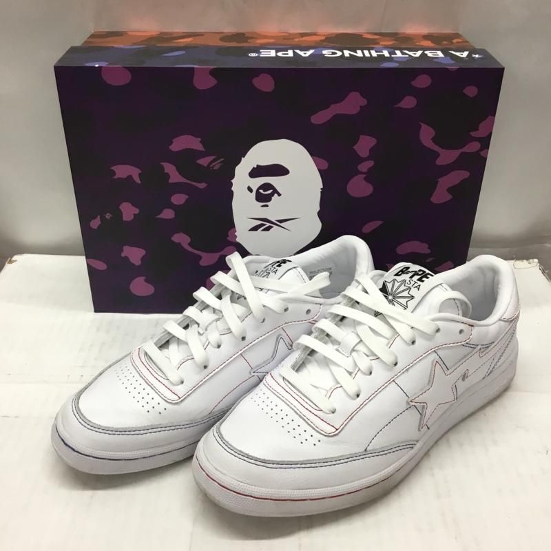 A BATHING APE アベイシングエイプ スニーカー Q47367 Reebok A BATHING APE アベイシングエイプ スニーカー Q47367 Reebok