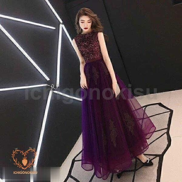 ロングドレス 演奏会 ロングドレス 母親 結婚式ワンピース ドレス 大人