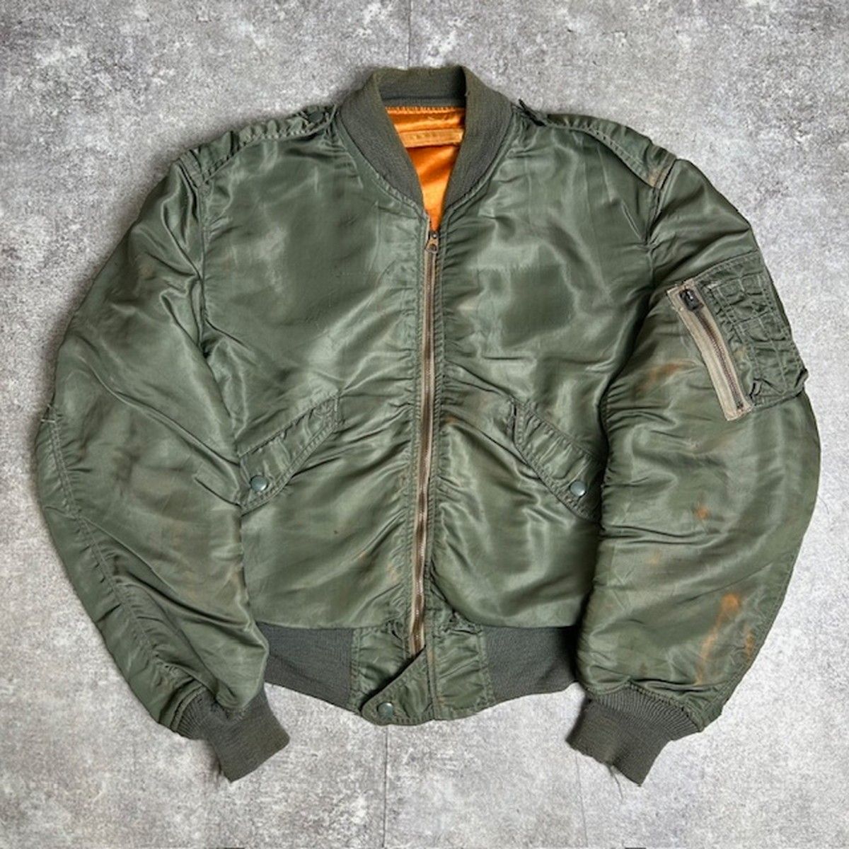 1960's 60s USAF L-2B Flight Jacket フライトジャケット 軍物 海軍 ミリタリー MILITARY ヴィンテージ vintage 675U - メルカリ