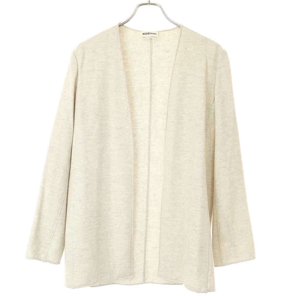 HERMES エルメス by Martin Margiela マルジェラ期 2000AW カラーレスカシミヤジャケット グレー 38 - メルカリ