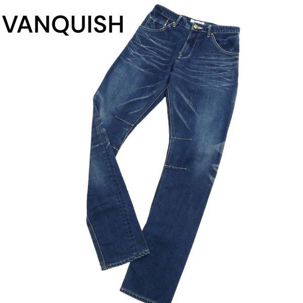 VANQUISH ヴァンキッシュ 通年 USED加工☆ テーパード スリム VANQUISH ヴァンキッシュ 通年 USED加工☆ テーパード スリム