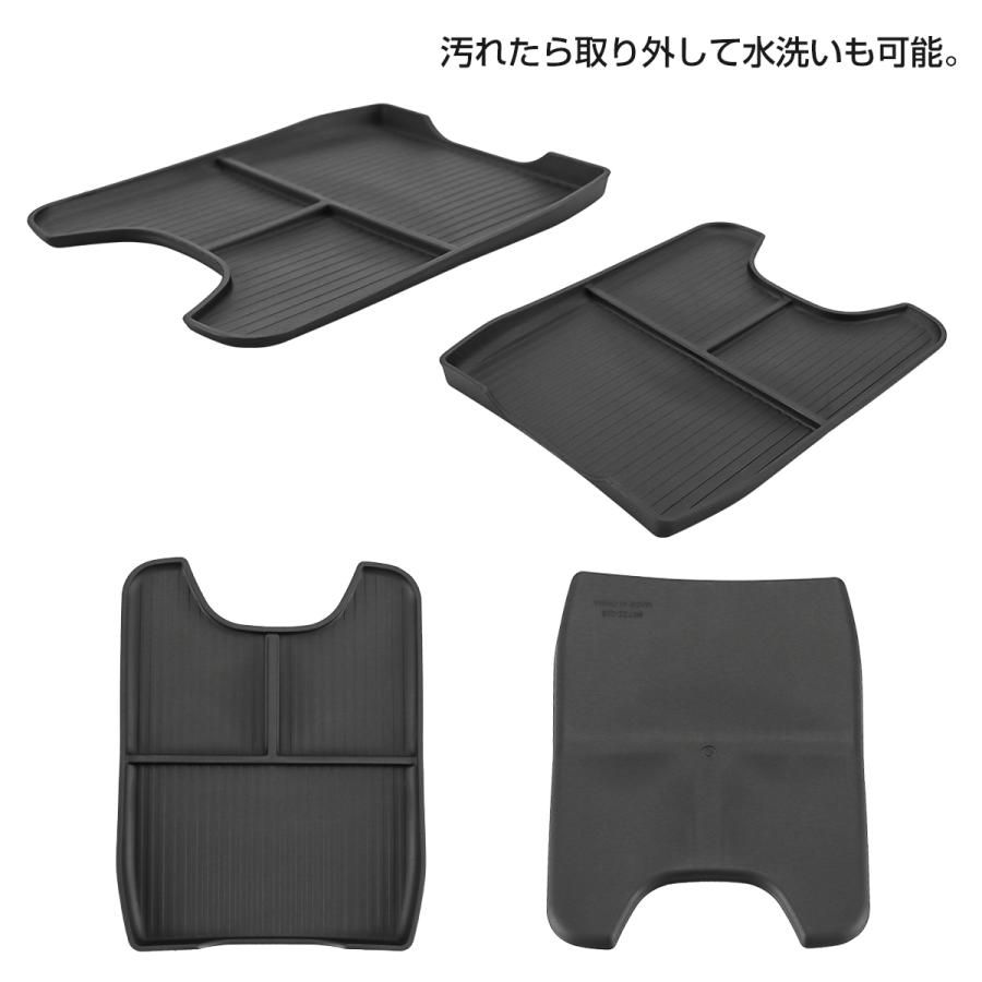 ZR-V センターコンソールアンダートレイ マット シリコン 傷防止 インテリア パーツ ブラック S-1374 - メルカリ