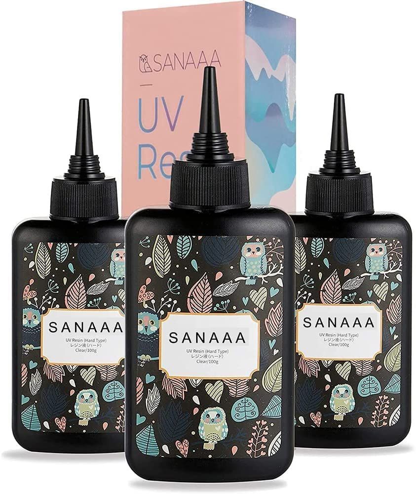 SANAAAレジン液 UV-LED対応 レジン液 ハードタイプ 大容量300g ツルツルしている 硬化が速いレジン液 クリア DIY 手芸用品 レジンアート - メルカリ