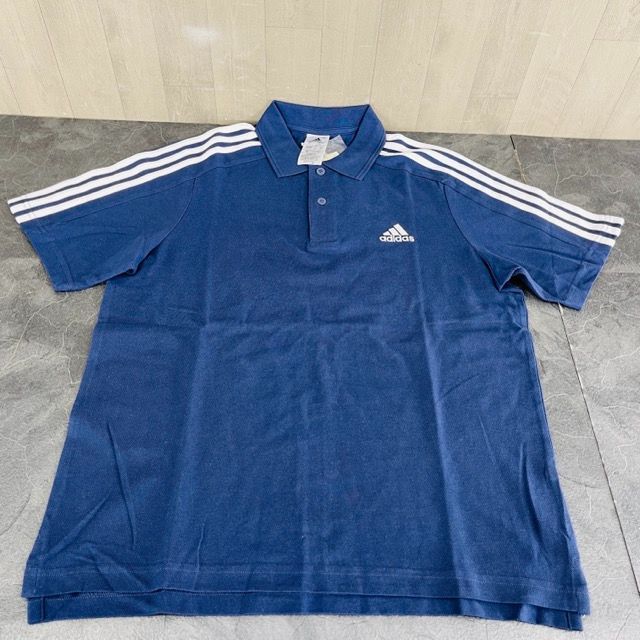 新品タグ付き adidas メンズ ポロシャツ ネイビー 半袖 XLサイズ IC9311 ECR20 アディダス/55278在★ - メルカリ