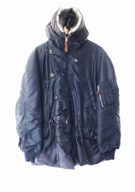 ヴィンテージ VINTAGE N-3A Flight JACKET AVIATORS CLOTHING製 ミリタリーフライト ジャケット L ...