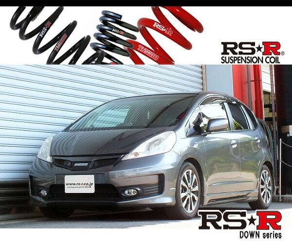 [RS-R_RS★R DOWN]GP4 フィットハイブリッド_RSファインスタイル(2WD_1500 HV_H24/5～H25/8)用車検対応ダウンサス[H279D] - メルカリ