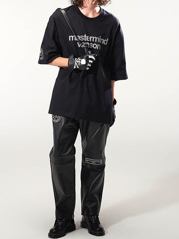 VANSON × MASTERMIND WORLD BONE GLOVES CUSTOM マスターマインド