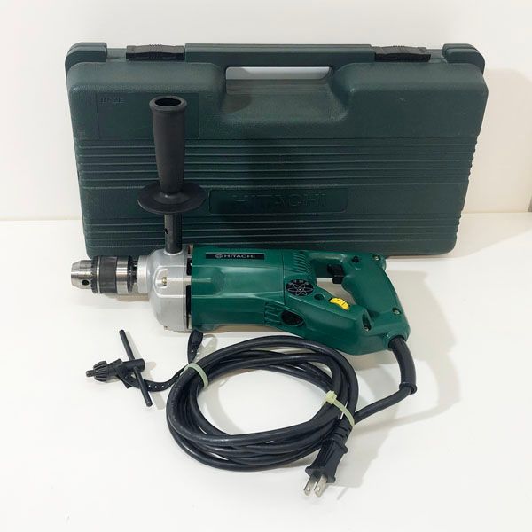 日立工機 日立工機/HITACHI KOKI 13mm 電子ドリル D13VA2 電動ドリル 100V 300～1200回転 無段変速 700W 動作確認済み 電動ドリル D13VA2 - メルカリ