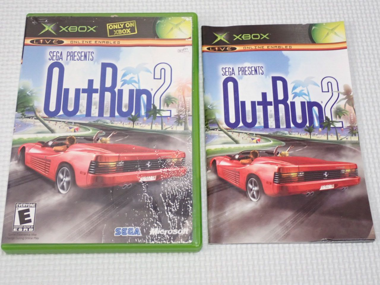 xbox★OUTRUN 2 海外版 北米版 パッケージ傷み ディスク傷無し★箱付・説明書付・ソフト付★動作確認済 - メルカリ