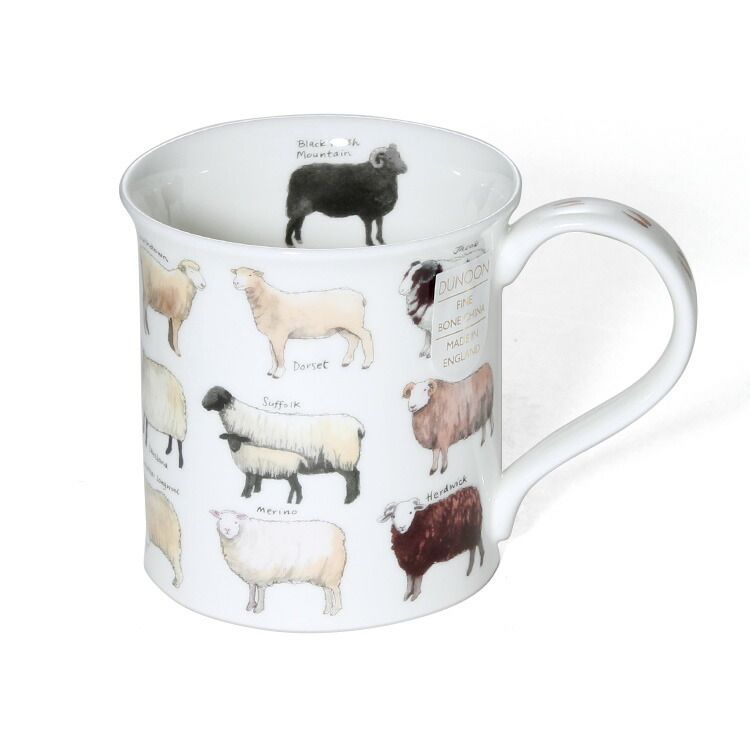 ダヌーン マグカップ BUTE お気に入りの羊はど～れ？ ANIMAL BREEDS SHEEP Dunoon Mug 正規販売代理店 マグ ...