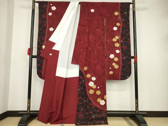 平和屋着物○豪華振袖 梅 桜 金彩 正絹 逸品 AAAT5089ck - メルカリ