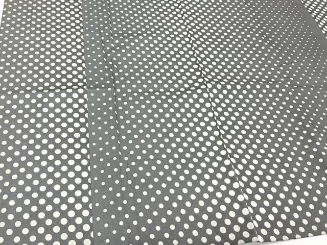 平和屋着物▽道中着 単衣 水玉 ドット ロング丈 正絹 逸品 CAAT5966id